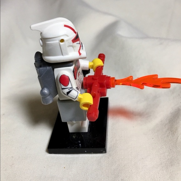 Lego | Other | Lego Custom Starwars Commander Minifigure Wjetpac | Poshmark